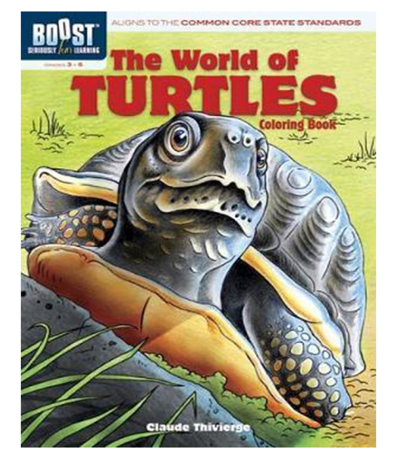 WORLD OF TURTLES, THE -COLORING BOOK- Librería Española